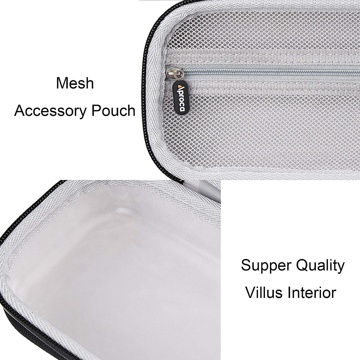 Aproca Hard Storage Travel Case, for Canon ImageFORMULA R10 / ImageFORMULA P-215II Portable Document Scanner