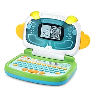 LeapFrog ABC and 123 Laptop for Preschoolers Ages 3-7 Years, Green