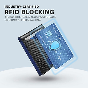 Zitahli Wallet for Men,Mens Wallet,Slim Leather Bifold,RFID Blocking 11 Slots Gift Box