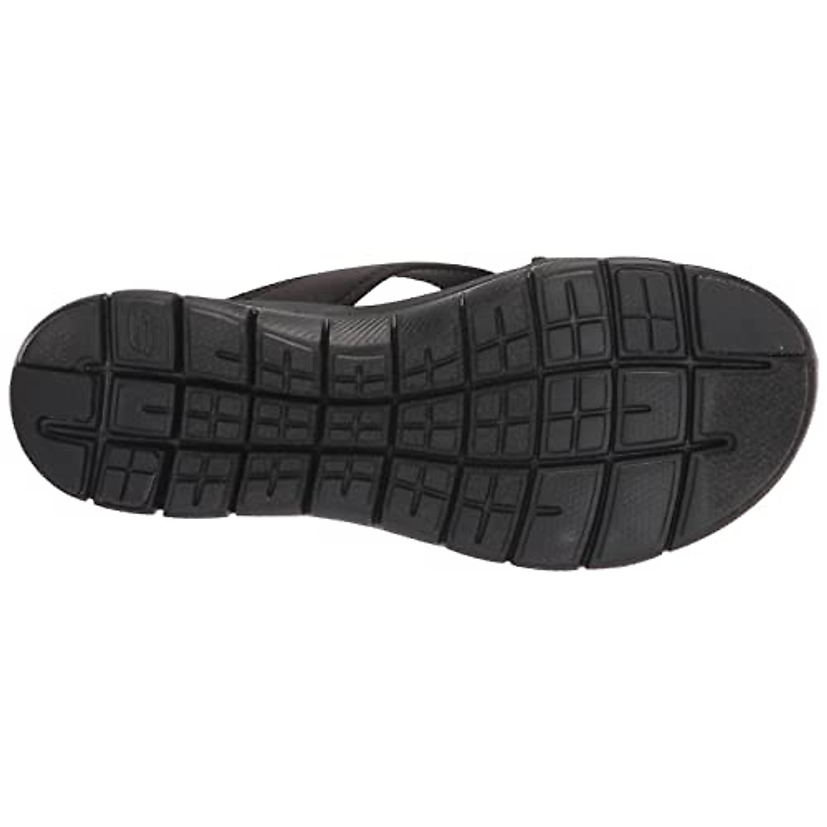 Skechers Women's Sporty Sandal Sport, Black/Black, 8