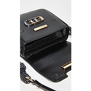 Marc Jacobs Women's The J Link Mini Shoulder Bag, Black/White, One Size