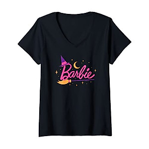 Barbie - Witch Logo V-Neck T-Shirt