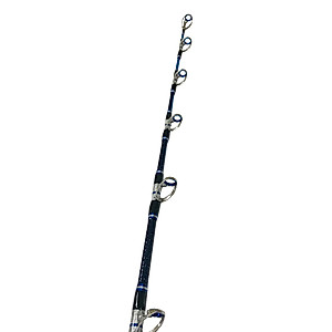 EatMyTackle Big Daddy Jigging Rod | Saltwater Fishing Rod (30-50lb Moderate/Heavy Action, 2pc)