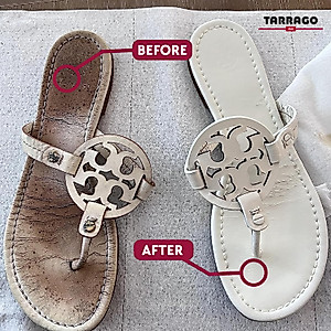 Tarrago Quick Color Dye Leather and Canvas Repair - 25 ml Leather Shoe Dye for Dyeing of Leather Footwear, Bags, Shoes, Jackets, Purses & More - Dark Beige #606