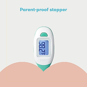 Frida Baby Rectal Thermometer for Baby Digital Fever Thermometer for Babies, Newborns & Infants, FSA/ HSA Eligible
