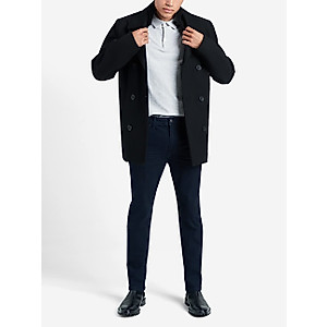 Kenneth Cole Men's Jeans - Slim Fit Stretch Denim - Blue Jeans (Downing, 34x30)