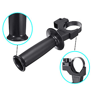 1Pcs Black Plastic Electric Hammers Handle Auxiliary Side Front Handle for Bosch Gbh2-20/22/24, Power Tools Accessories (Bosch-20/22/24)