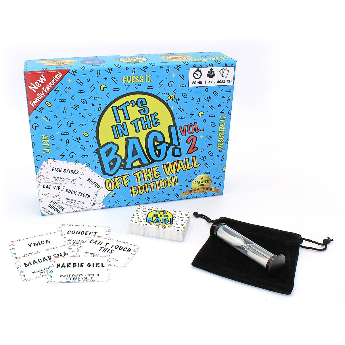 It’s in The Bag! – Party Game Will Have You Laughing Hysterically – Like Charades on Steroids for Family and Adults – Easy to Learn Team Game for Groups (Party Edition)