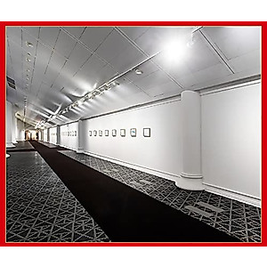 Aisle Runners Wedding Accessories Black Aisle Runner Carpet Rugs for Step and Repeat Display, Ceremony Parties and Events Indoor or Outdoor Decoration 24 Inch Wide x 15 feet Long