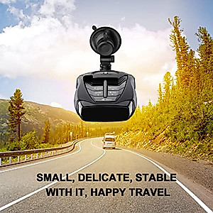 Radar Detector Mount,Car radar mounting bracket suction cup holder,Windshield & Dashboard Radar Detector Suction Mount, For Cobra Escort Valentine One  Beltronics Radar Detector,Easy To Install