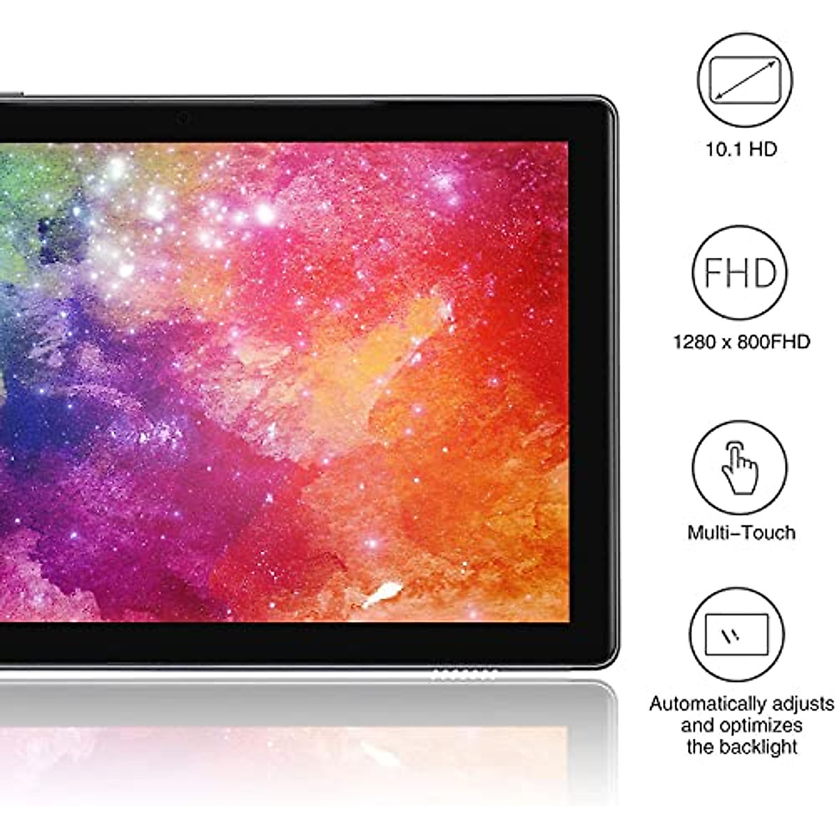 Android 11.0 Tablet, 10 Inch Tablet, 3GB RAM, 64GB ROM Support Wi-Fi 5 ...