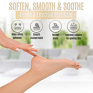 FOOTREE Moisturizing Foot Mask Socks Hydrating Anti-Fatigue Stress Relief Self Care Pedicure Sockies 5 Pair Pack Healing Feet Booties with Exfoliating Kombucha, Energizing Citrus, Natural Bamboo