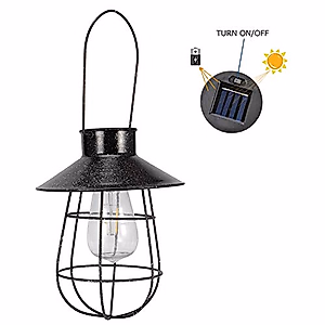Led Light Decor, Automatical Solar Hanging Light, Waterproof for Home Decoration Gardens, Courtyards, Porches