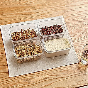 Creat Col Boy Storage Sealed Storage Box Refrigerator Food Box Box Box Fresh-Keeping Kitchen，Dining & Bar (Blue)