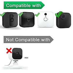 iTODOS 3 Pack Solar Panel Compatible with Blink Outdoor 4 (4th Gen)/Blink Outdoor (3rd Gen) XT3 and Blink XT/XT2 Camera,11.8Ft Outdoor Power Cable and Adjustable Mount,Aluminum Alloy Sturdy(Black)