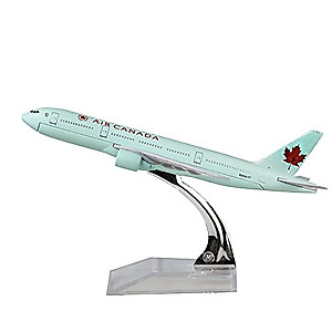 24-Hours Air Canada Boeing 777 Plane Model Alloy Metal Model Airplane Souvenir Model Aircraft Collection