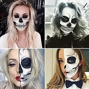 Go Ho 3PCS Eye Black Face Paint Stick for Sports,Waterproof Eye Black,Baseball/Softball/Football Accessories Stick,Easy to Color and Remove,Black Lip Smacking or Body Paint for Halloween Makeup