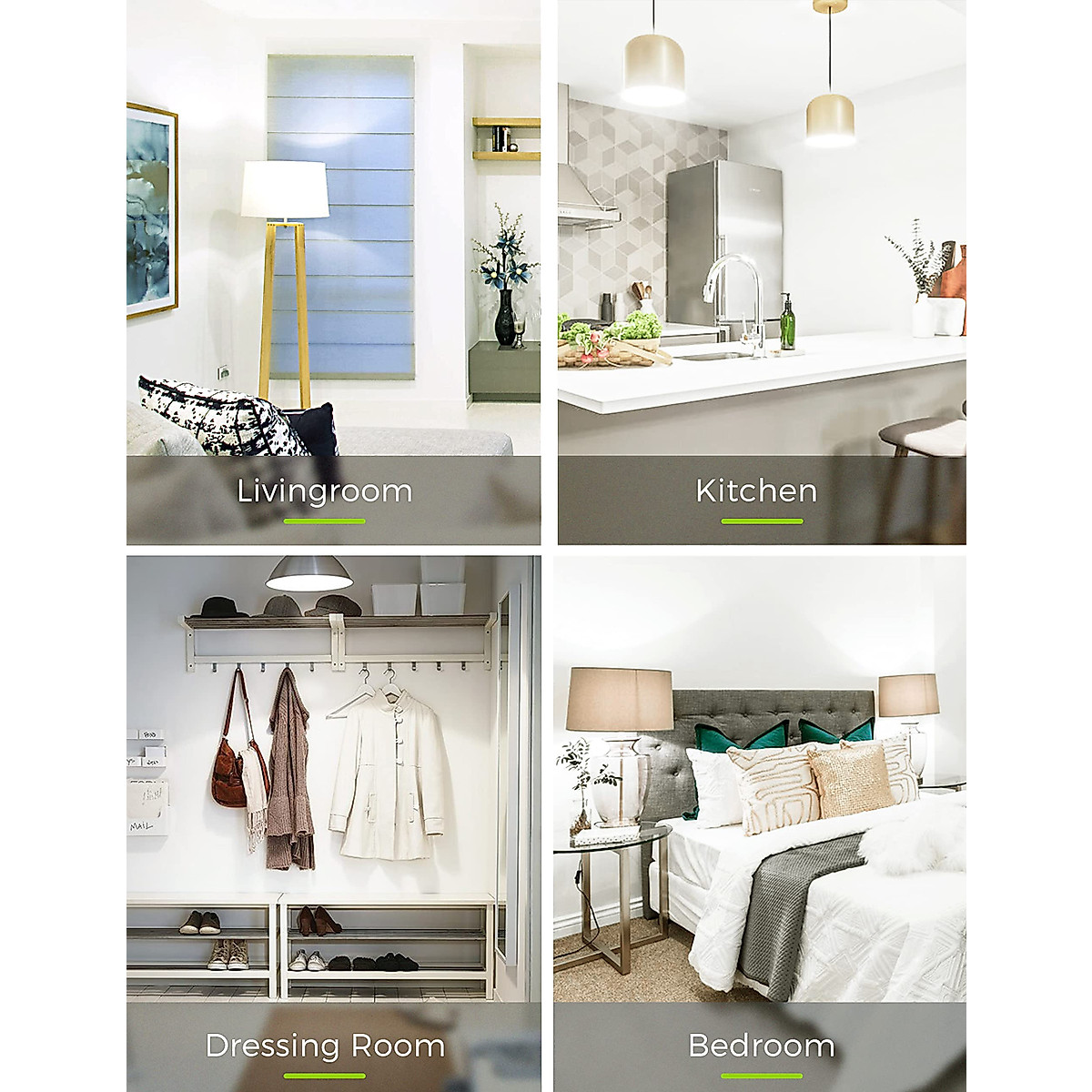 LOHAS Super Bright White LED Light Bulb, A21 23W(150-200Watt Equivalent), 2500 High Lumen, 5000K Daylight White, Garage Light Bulbs, E26 Porch Light Bulb, Non-Dim, No Flicker for Home Lighting, 2-Pack