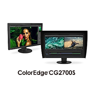 Eizo ColorEdge CG2700S-BK 27" Class WQHD LCD Monitor - 16:9 - Black