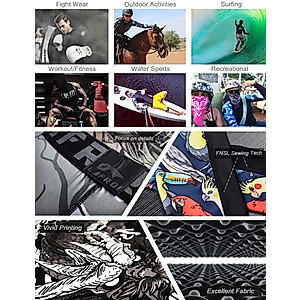 LAFROI Men's 2-Pack Quick Dry Cool Compression Fit Tights Leggings Waistband-YSK08 Warrior Size MD