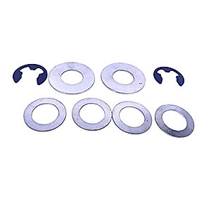 DEEG 4PCS Front Wheel Bushing to Bearing Conversion Kit Replaces Craftsman, Sears, AYP, Poulan, Husqvarna 9040H - 9040-N 532009040 532124959 - OEM Upgrade
