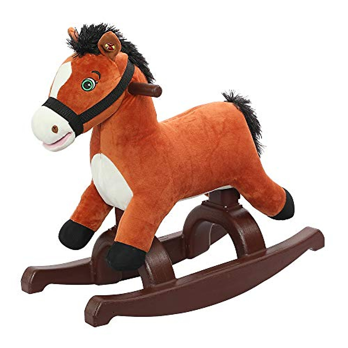 Rockin' Rider Buster Rocking Pony, Brown