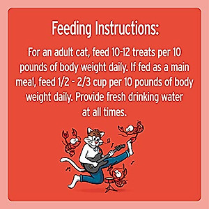 TEMPTATIONS Cat Treats Rockin' Lobster Flavor, (10) 6.3 oz. Pouches , 10 count