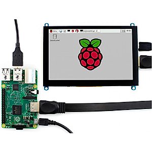 5inch HDMI LCD (H) Capacitive Touch Screen 800x480, Supports Raspberry Pi Jetson Nano BB Black Banana Pi PC Windows 10 Raspbian Ubuntu Kali WIN10 IoT Retropie HDMI/VGA Display Port