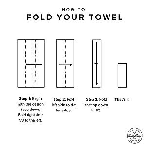 CANARY ROAD Home Sweet Home Dish Towel | Housewarming Present | New Homeowner Gift | Housewarming Towel | New Home Owner Present