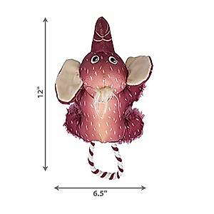 KONG Cozie Tuggz Elephant Plush Dog Toy (Small/Medium)