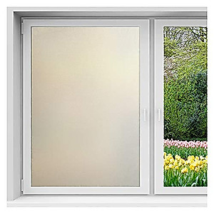 BDF 1PFR Window Film Frosted Privacy Static Cling Non-Adhesive (Opaque) - 36in X 14ft