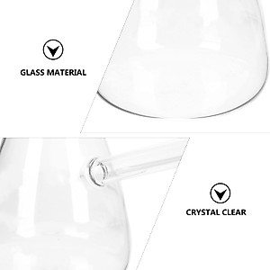 Zerodeko Classics Turkish Coffee Pot Borosilicate Glass Stovetop Tea Maker Jazzva Cezve Briki Heat Resistant Milk Warmer Hot Chocolate Maker 450ml