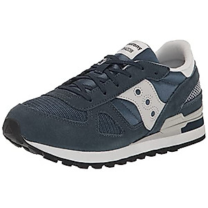 Saucony Shadow Original Sneaker, Navy/Grey, 2 US Unisex Big Kid