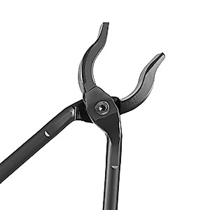 0004930-300 Blacksmiths' Tong Hammer For Holding Hot Steel Firmly Fit Blacksmiths Flat Clip(300mm)