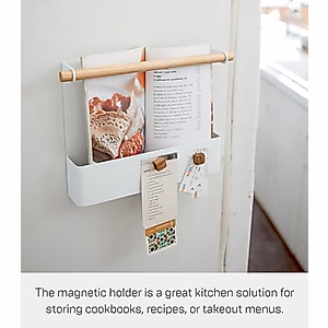 YAMAZAKI home Book Rack, White