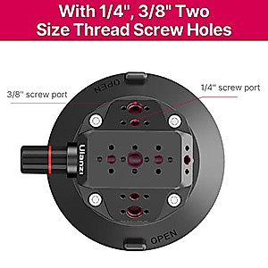 ULANZI SC-02 Suction Mount Magic Arm Bracket for DSLR Cameras for GoPro Action Camera Video Shooting