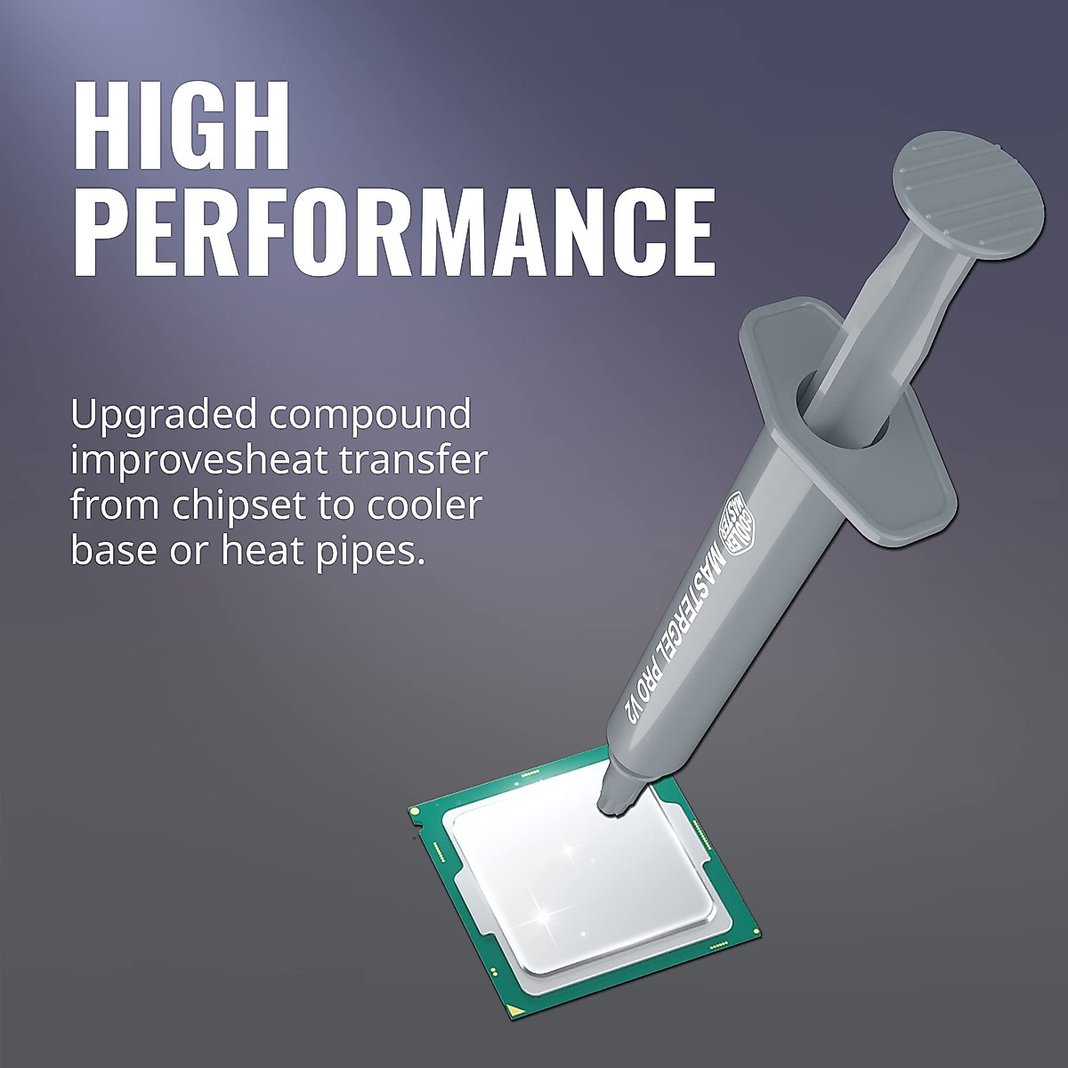 Cooler Master MasterGel Pro V2 High Performance Thermal Compound with High CPU/GPU Conductivity W/m.k= 9m Design for CPU and GPU Coolers