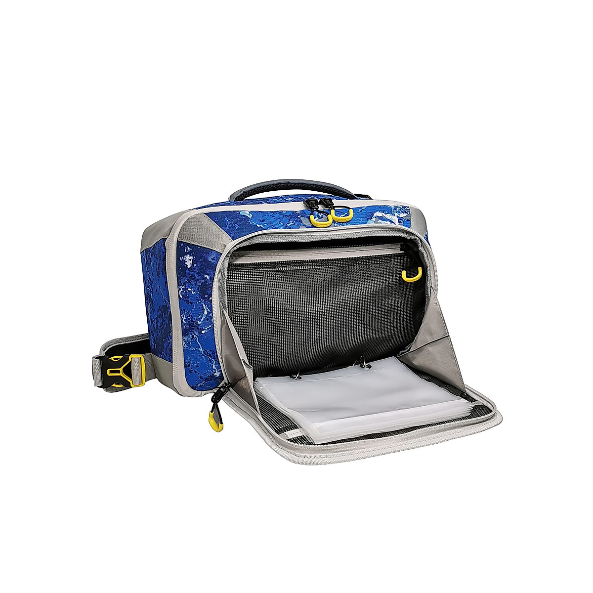 Evolution Outdoors FL30003: 5007 Pro-Angler Zerust Sling Pack (Kinetic Blue) - Includes 3 Trays
