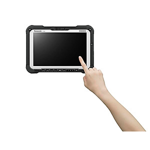 Panasonic Toughbook G2, FZ-G2 MK1, 10.1-inch Gloved Multi Touch+Digitizer, Intel Core i5-10310U 1.7GHz, 16GB, 512GB SSD, WiFi 6, BT,8MP Rear Camera, Win 10 Pro, Tablet Only (Renewed)