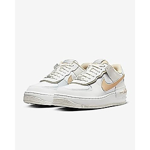 Women's AIR Force 1 Shadow - Size 11 US - Summit White/Sesame-Wolf Grey