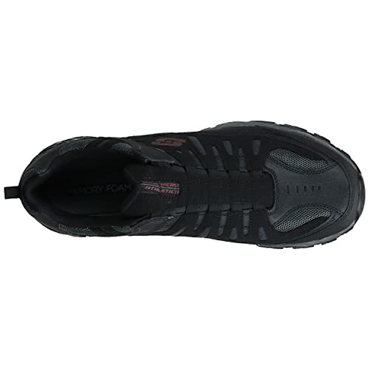 Skechers mens After Burn M. Fit Loafer, Black/Charcoal, 12 US, 51866-076