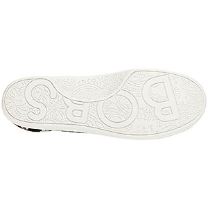 Skechers BOBS Women's Beach Bingo-Dapper Party Sneaker, Black, 7.5 M US