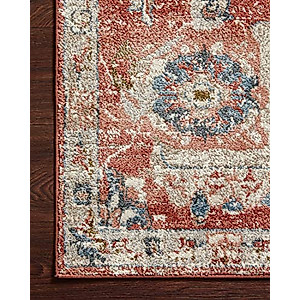 Loloi II Saban Collection SAB-08 Rust/Multi, Traditional 7'-10" x 10' Area Rug