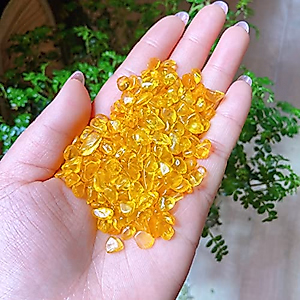 PacuM Natural Stones Gravel Crystals Chip Quartz Ore Minerals Tumbled Agates Specimen Gemstones Home Aquarium Decoration LUZONGYUYIN (Size : 100g)