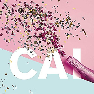 CAI BEAUTY NYC Silver Glitter Bag Gel for Face, Body and Hair 90ml 3.04oz Holographic Cosmetic Grade Glamour Chunky Glitter Makeup | Festival, Rave, Halloween, Concert Accessories for Women