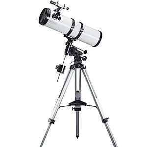 Skyoptikst 1400x 150 mm Reflector Newtionan Astronomical Telescope High Power Equatorial Mount Star Planet Moon Saturn Jupiter, T150-1400EQ