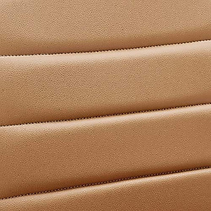 Modway Ripple Ribbed Armless Mid Back Swivel Computer Desk Office Chair In Tan