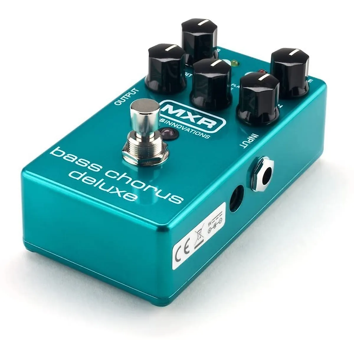 Briskdrop MXR M83 Bass Chorus Deluxe Pedal Bundle with Dunlop Super Bright Bass Strings, M83-DBSBN45105