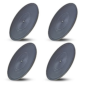 Bonsai Turntable Stand, Rotating Garden Swivel Stand, Stainless Steel Ball Bearings, It Can Bear 100kg, Multi-use Rotating Platform For Monitor Laptops Speakers Bonsai Plants Cake Clay ( Color : 4 pac