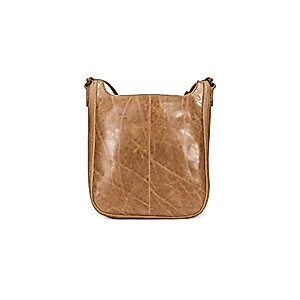 Frye Womens Melissa Magazine Crossbody Bag, Beige, One Size US